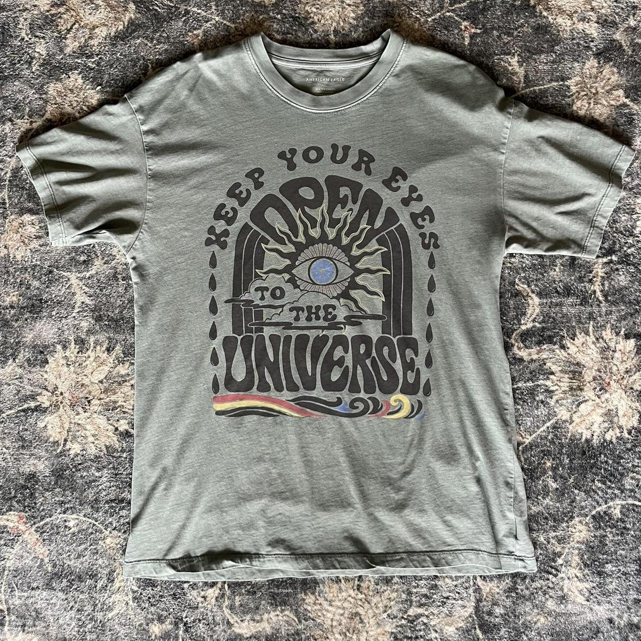 American Eagle oversized tee size xs/small💚 • the... - Depop