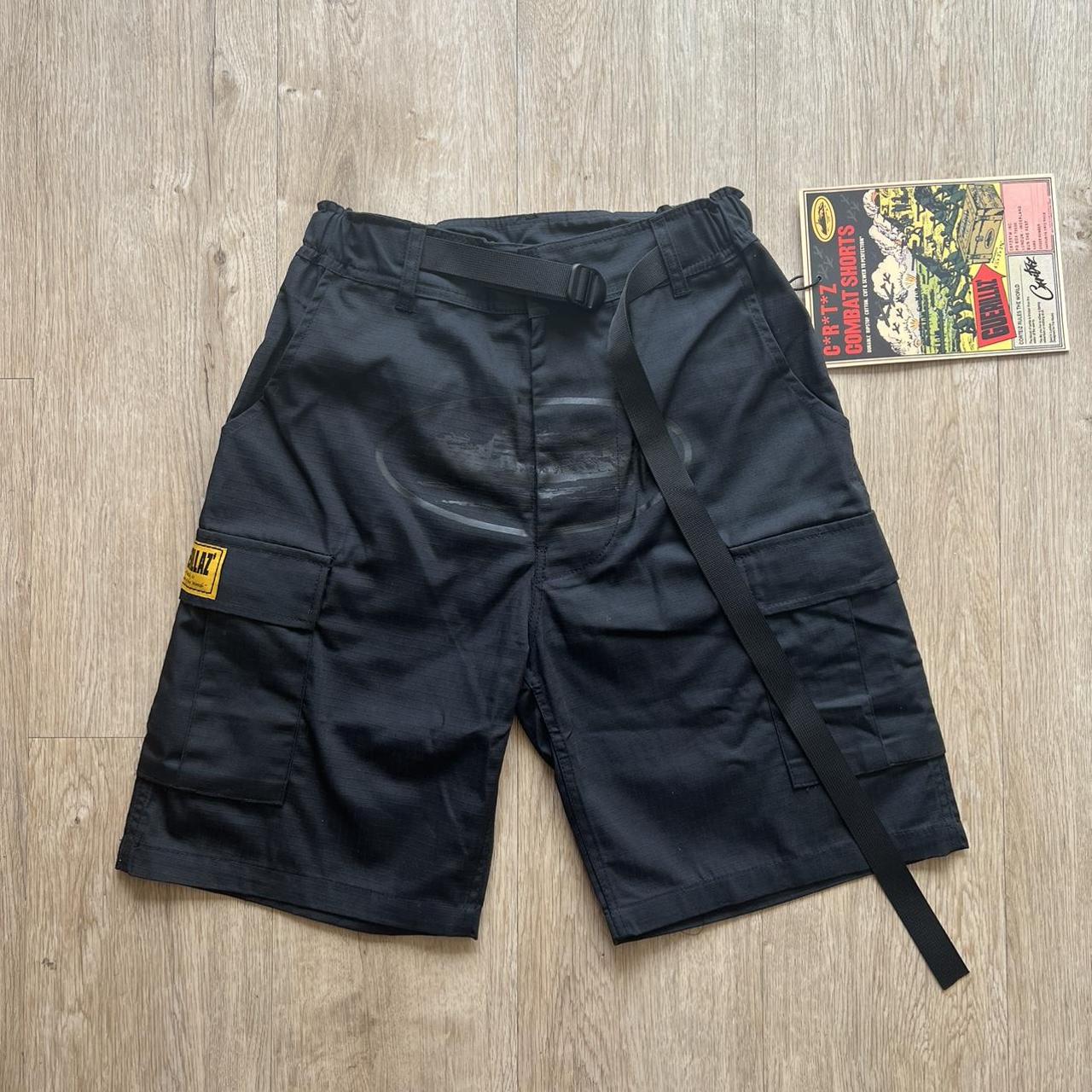 CRTZ RTW CORTEIZ GUERILLAZ CARGO SHORTS TRIPLE... - Depop