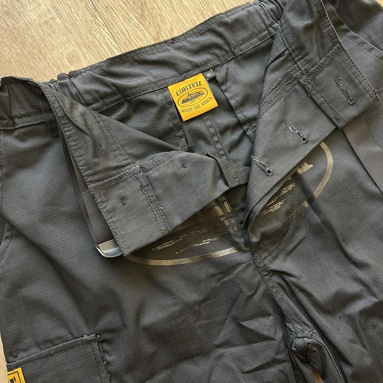 CRTZ RTW CORTEIZ GUERILLAZ CARGO SHORTS TRIPLE... - Depop
