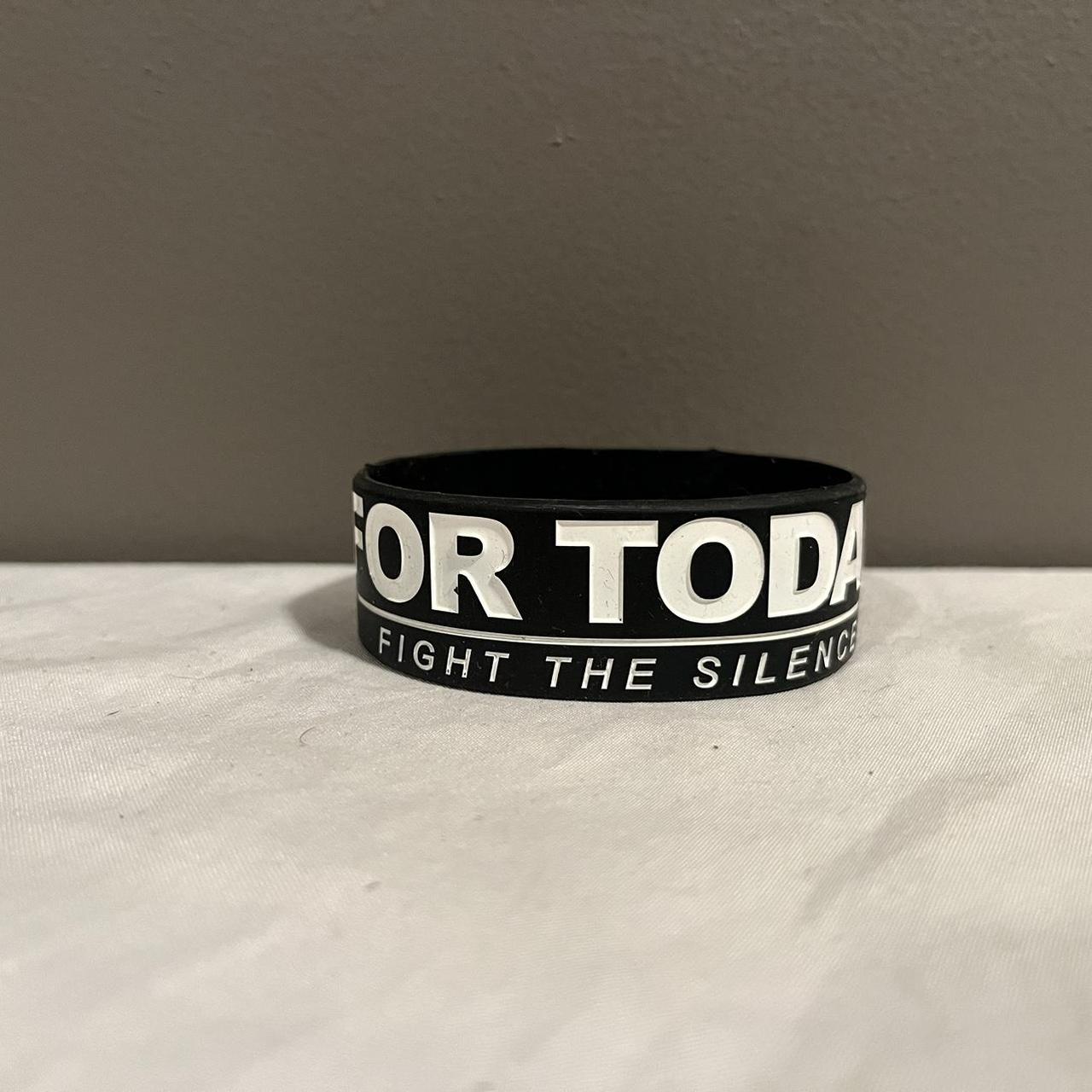 For Today “Fight The Silence” era logo wristband.... - Depop
