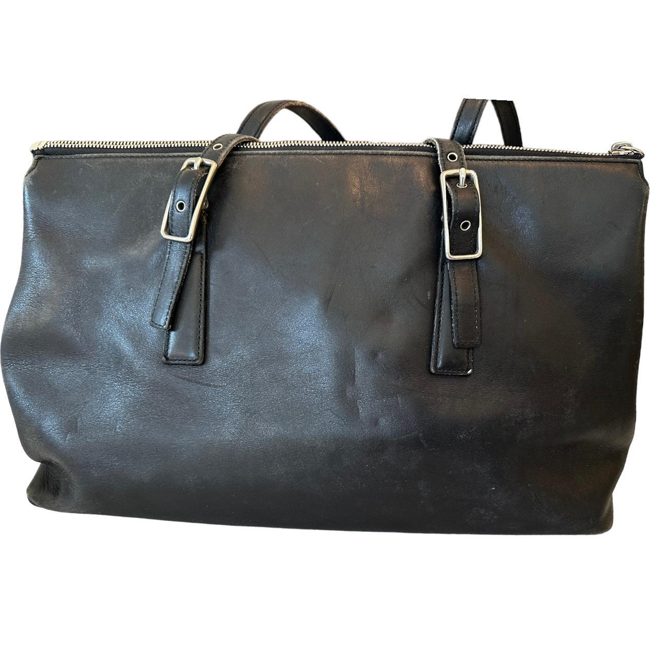 Vintage COACH 9849 Legacy Large Black Shoulder... - Depop