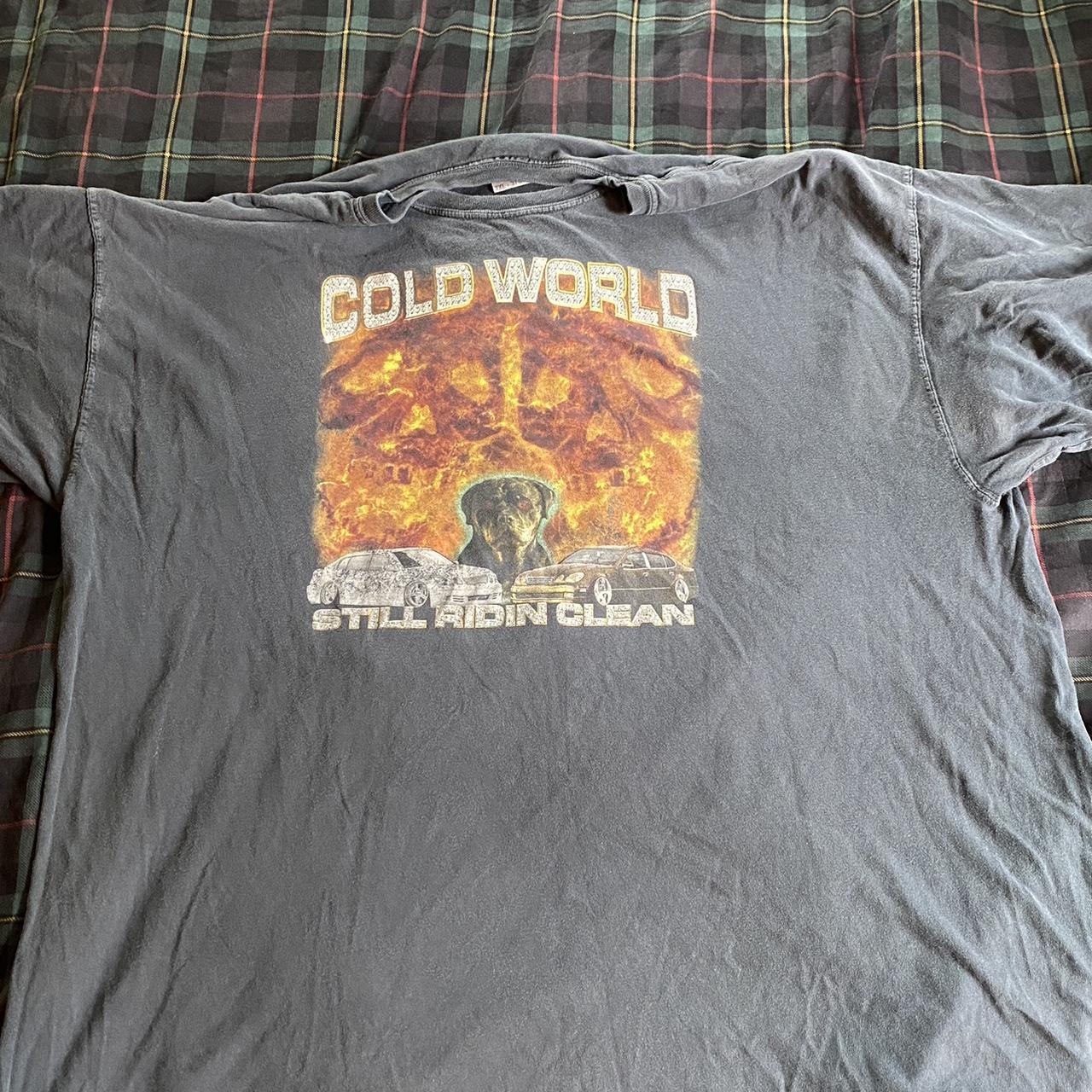 Cold World T Shirt #coldworld #hardcore - Depop