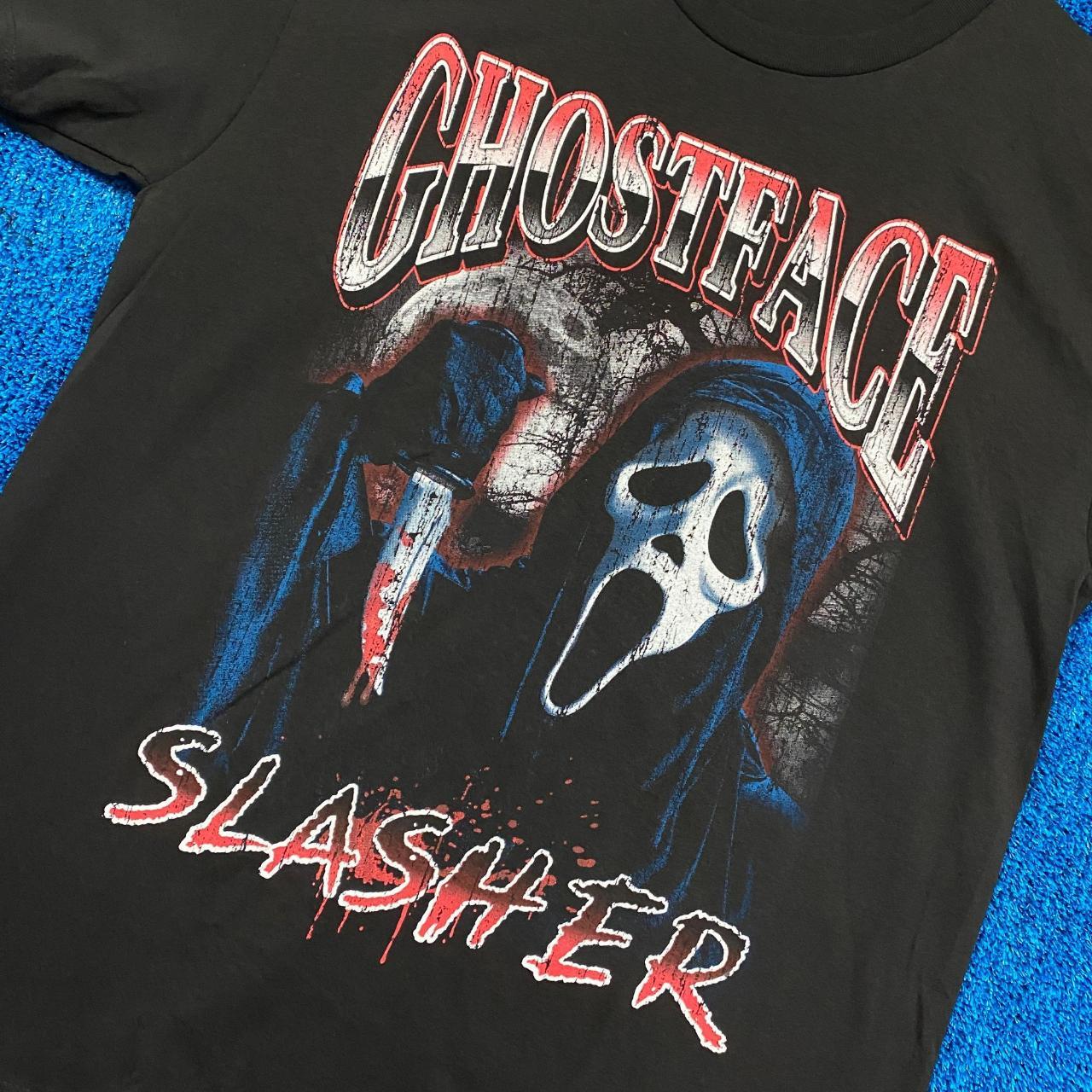 Ghostface Slasher Scream Horror Movie T-shirt Size... - Depop