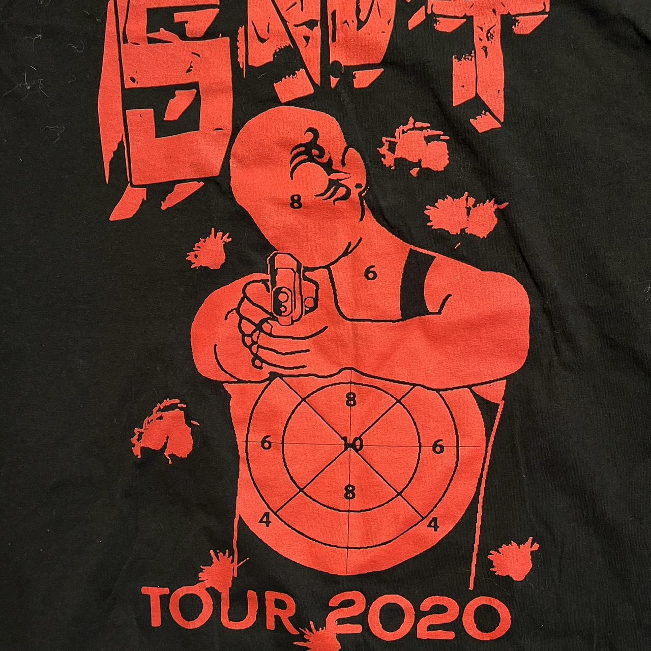 Original SNOT Tour 2020 band shirt size Large like new - Depop