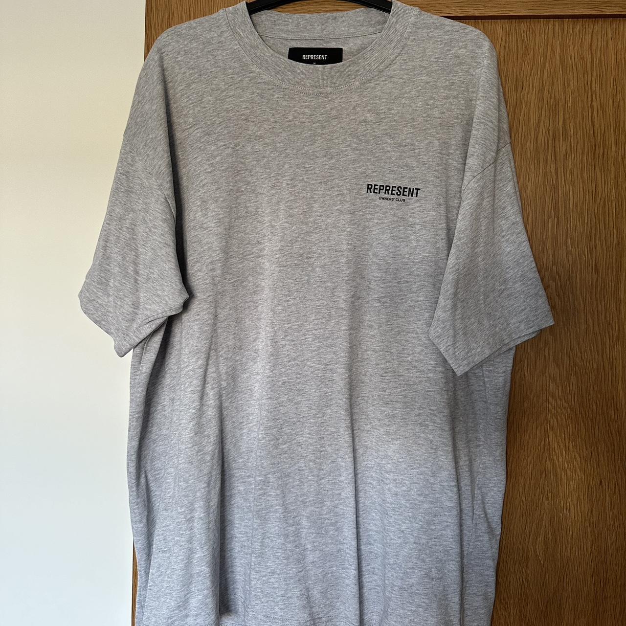 GREY REPRESENT OWNERS CLUB T EXCELLENT... - Depop