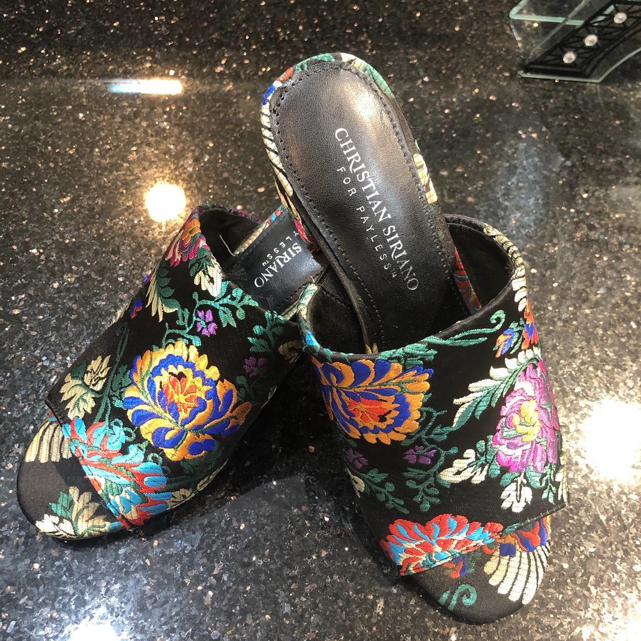 Embroidered Christian Siriano for Payless shoes size... - Depop