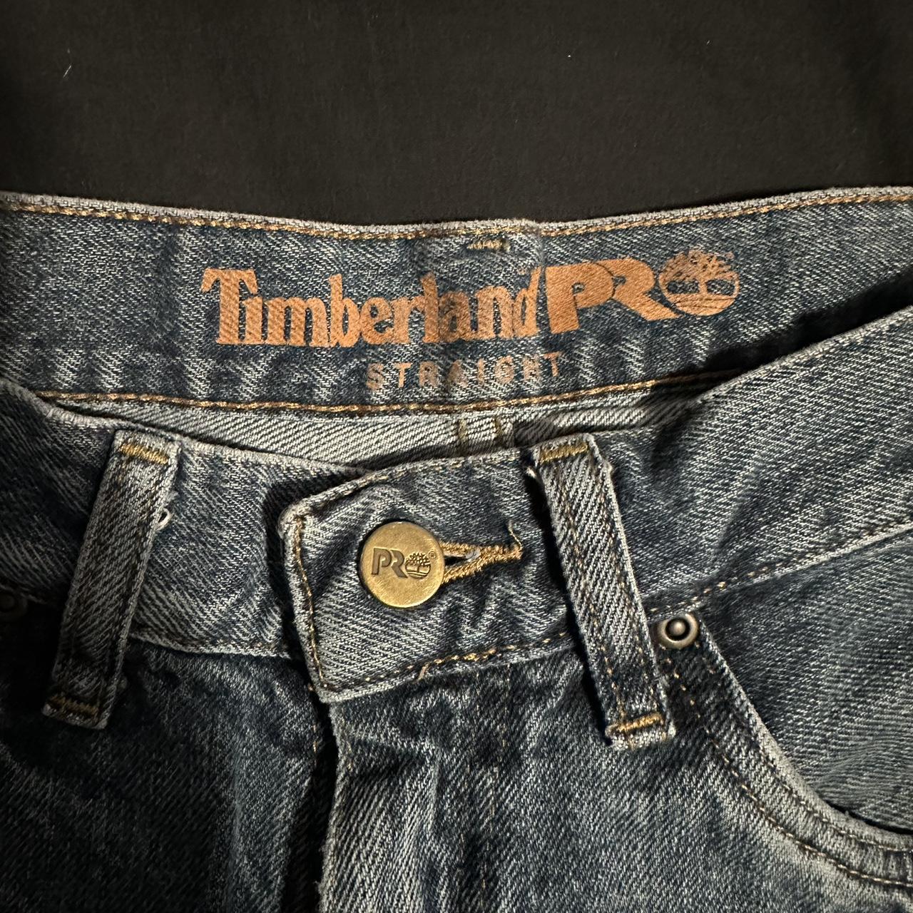 Timberland Men's Blue Jeans | Depop