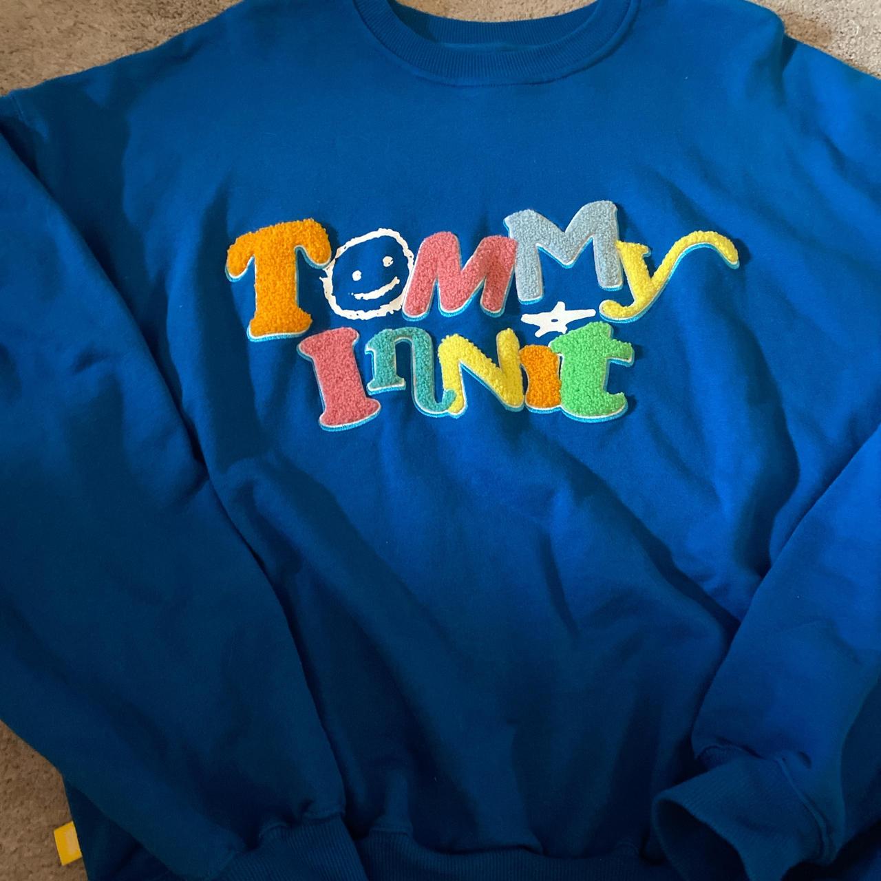 LIMITED EDITION Tommyinnit blue crewneck. super cute... | Depop