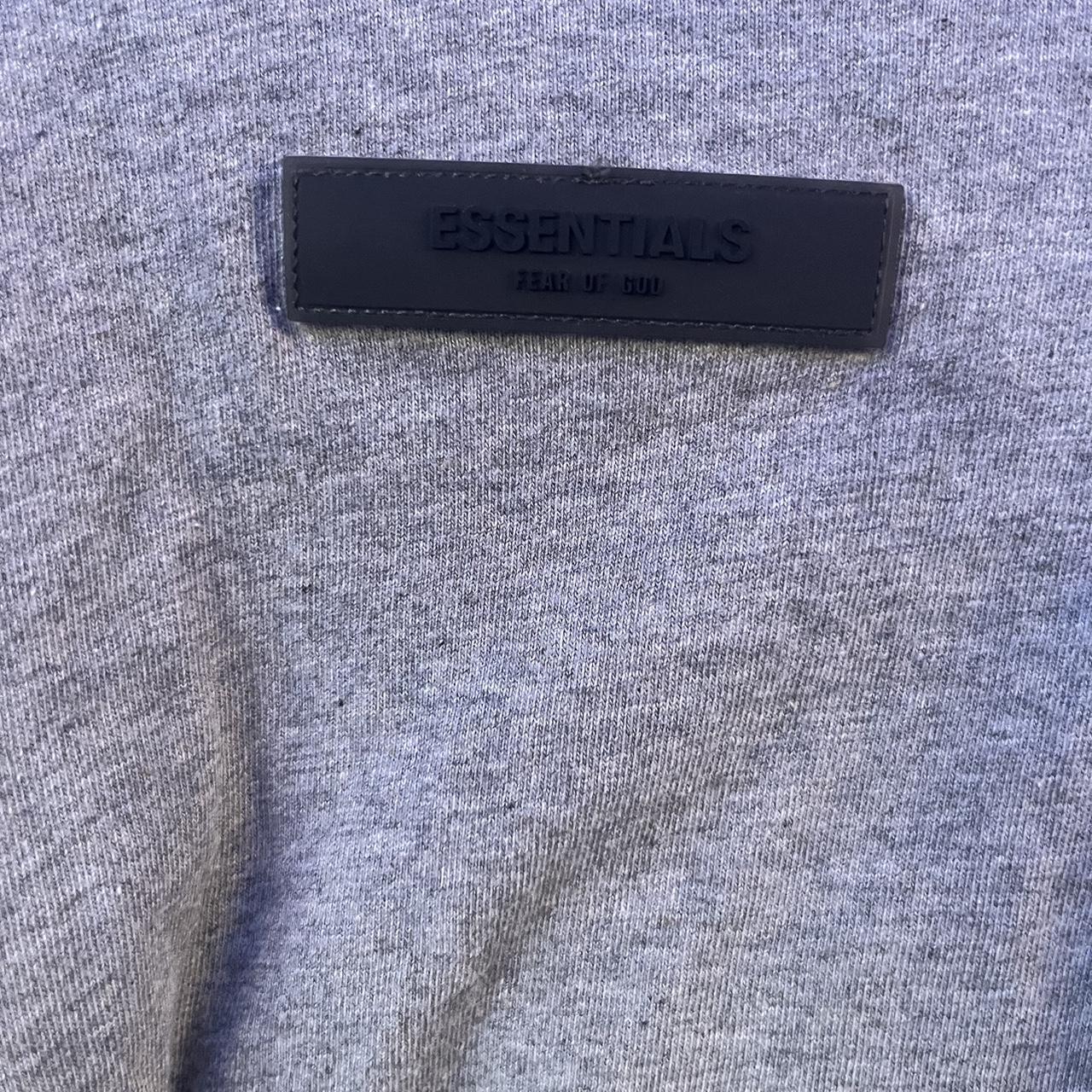 Essentials Men's Grey Jumper | Depop