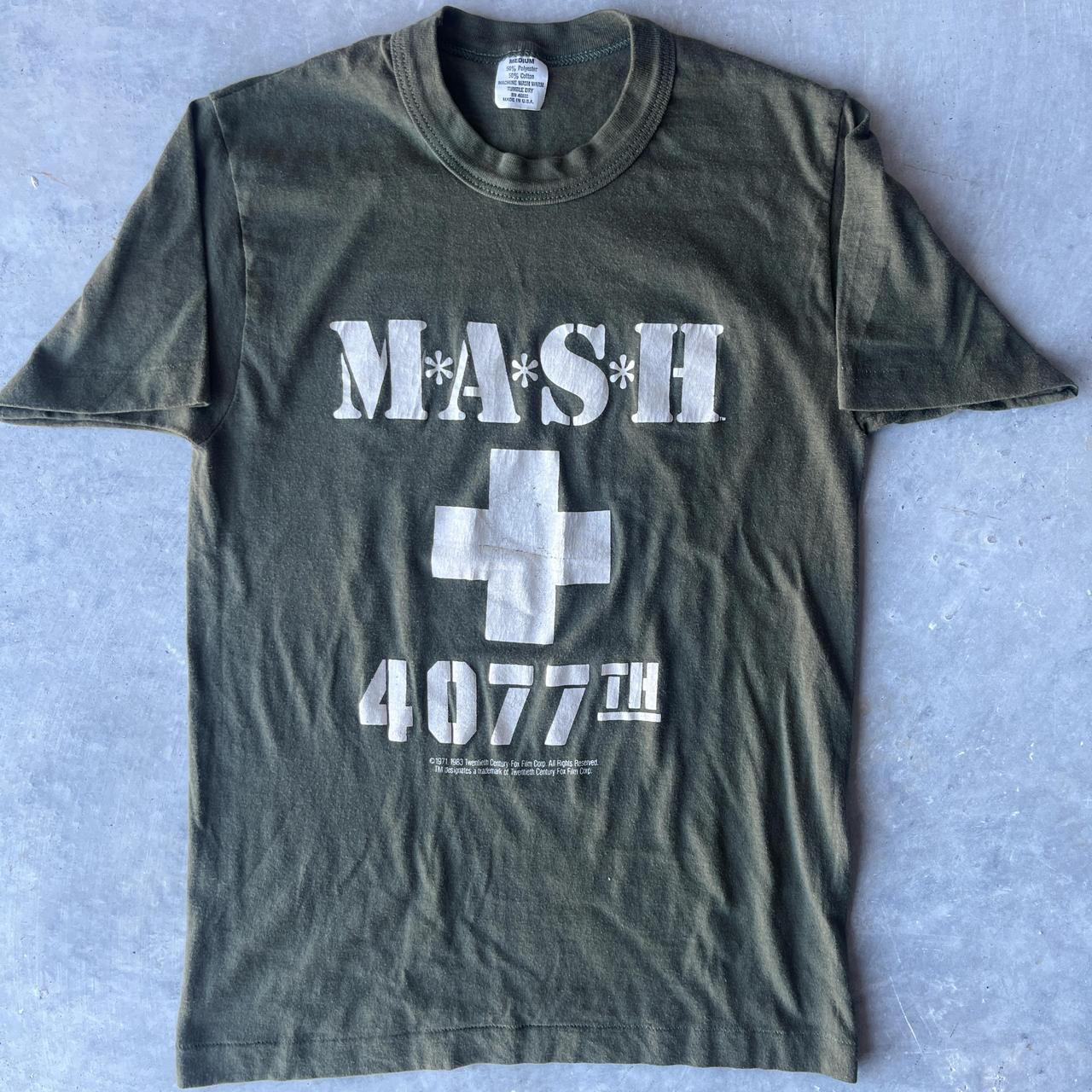 MASH Shirt 1981 Vintage/ 80's M*A*S*H 4077th Vietnam... - Depop