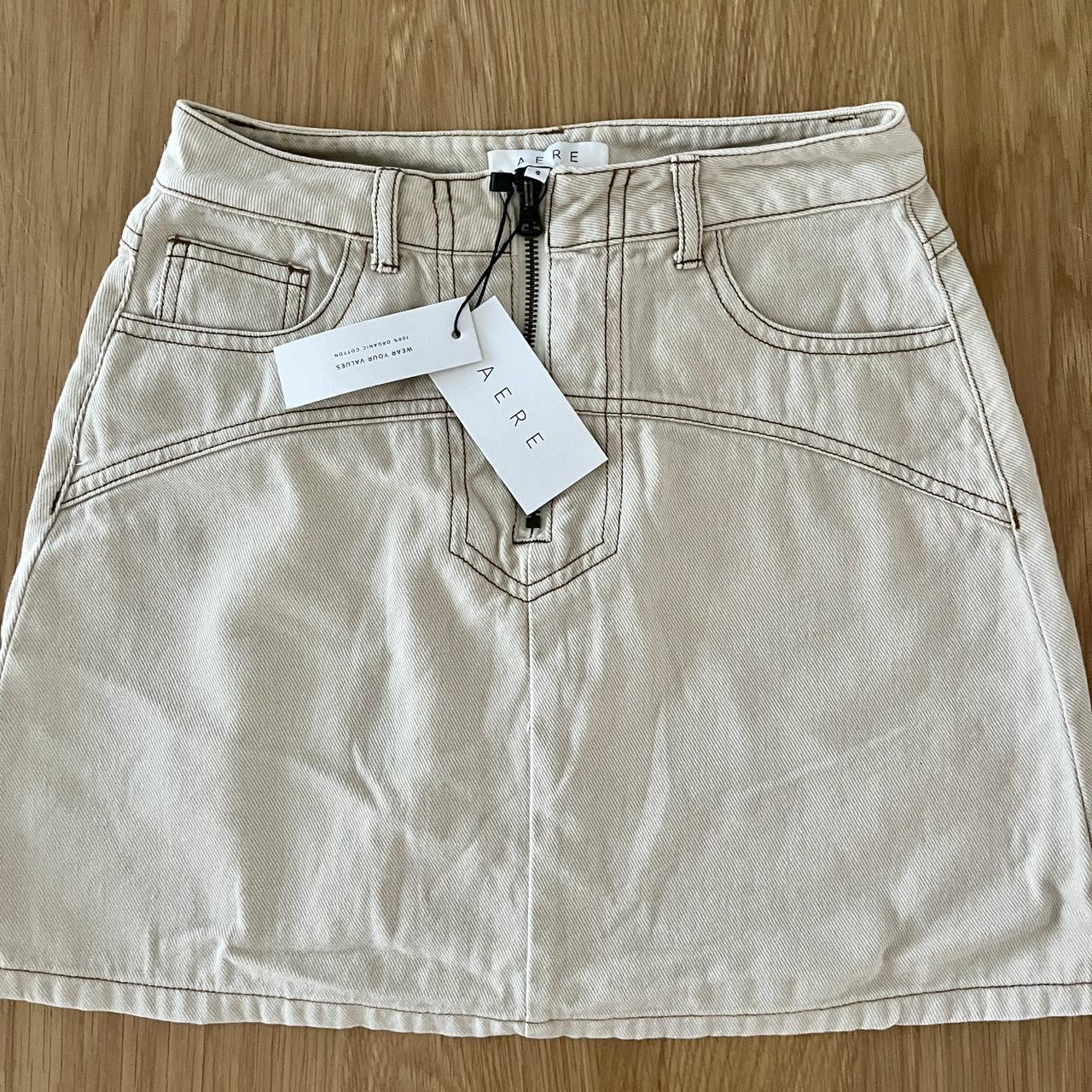 Aere Mini Skirt Size 8 NWT - Depop