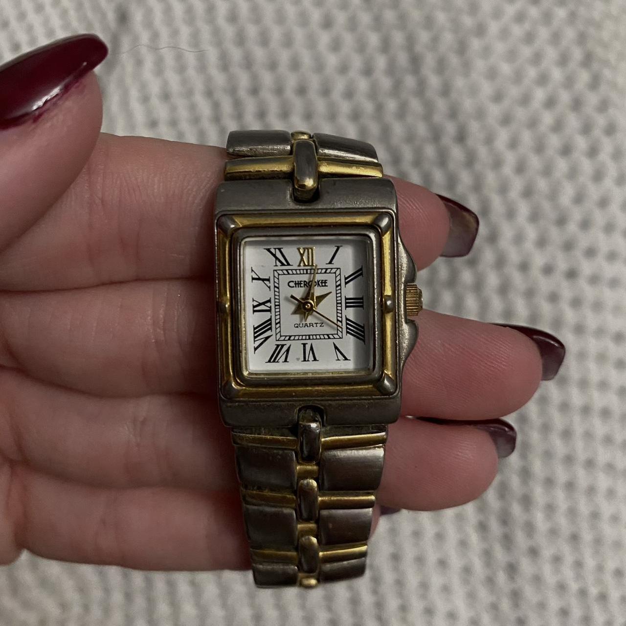 VINTAGE TWOTONED CHEROKEE WATCH super cute on;... - Depop
