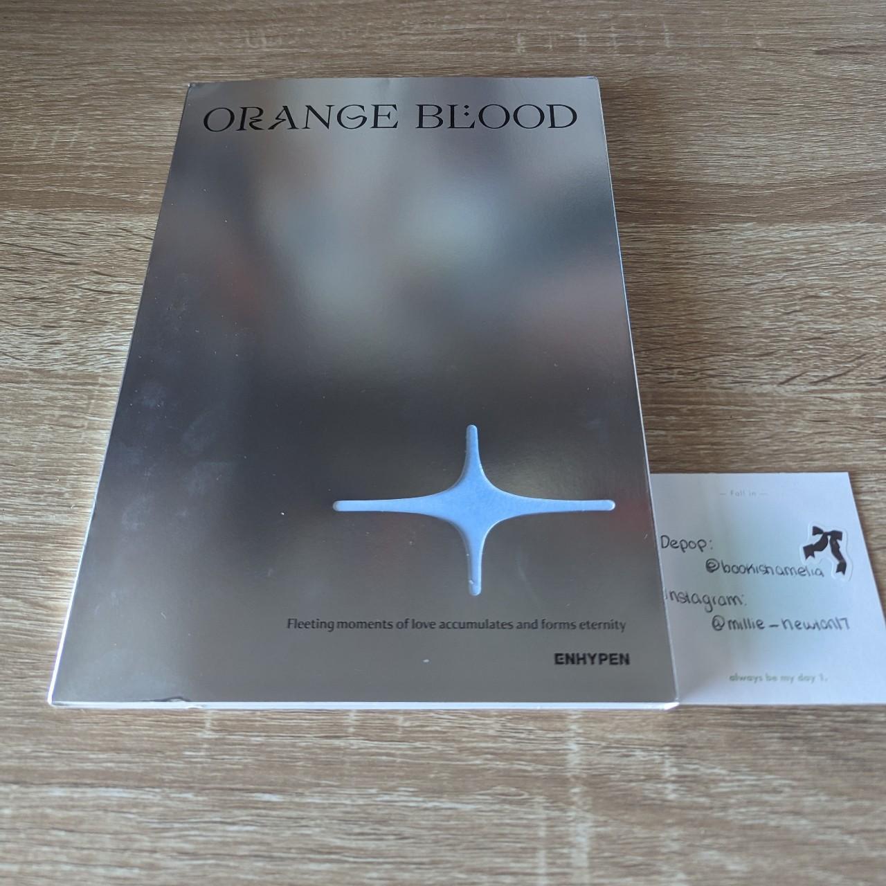 Enhypen orange blood KALPA version Price: $20 + $10... | Depop