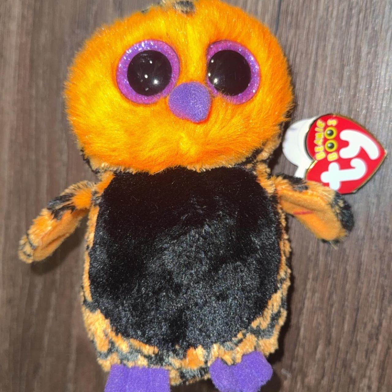 Ty Beanie Boo Haunt the owl plush toy birthday is... | Depop