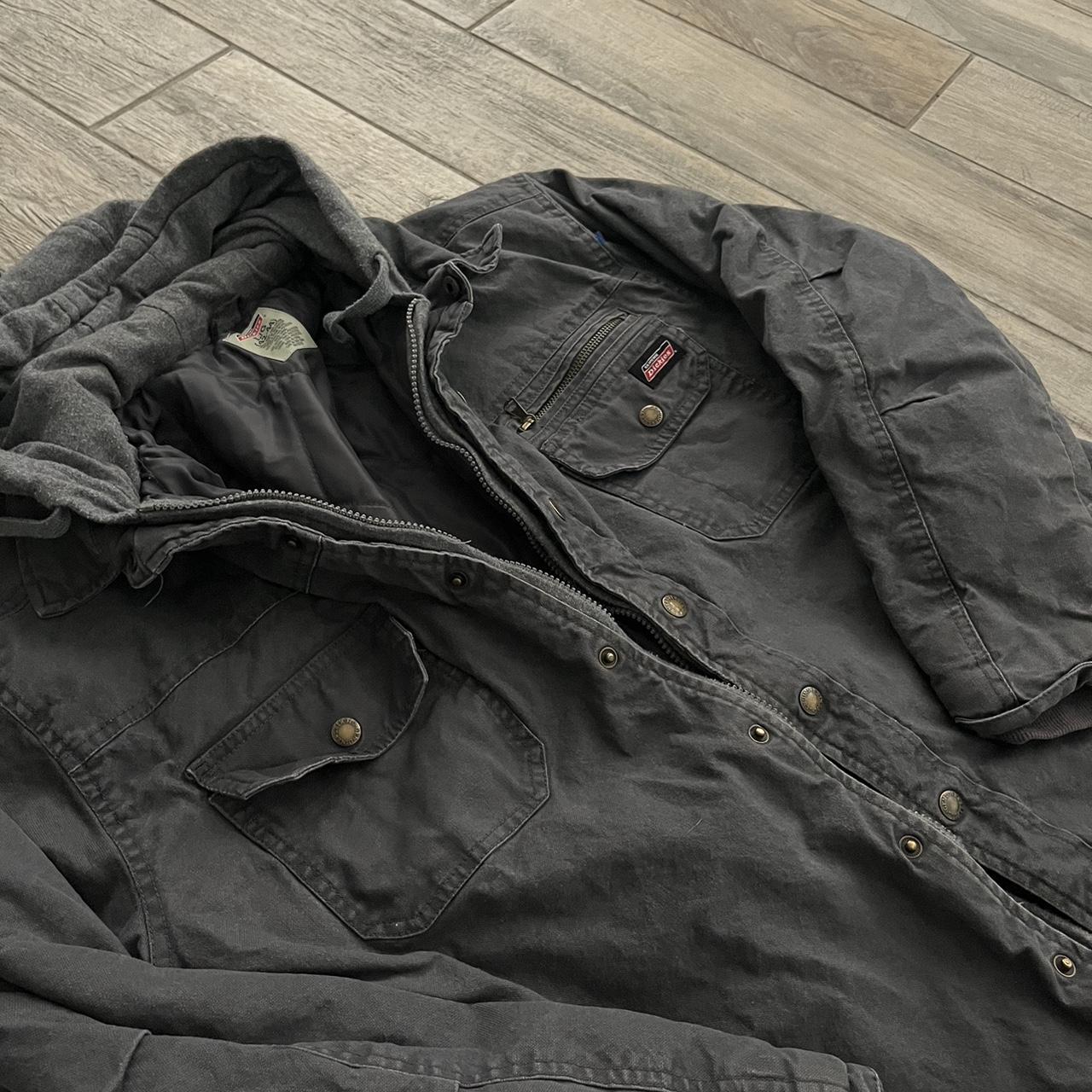 Dickies Men's Grey Jacket | Depop