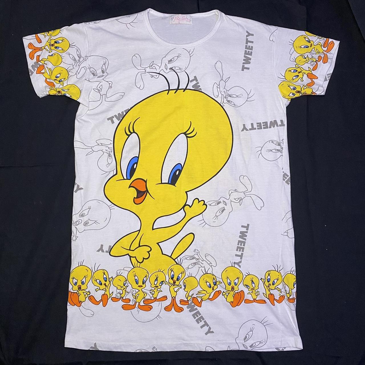 Pink Lady Tweety Bird Night Gown ♡ Best fits a... - Depop