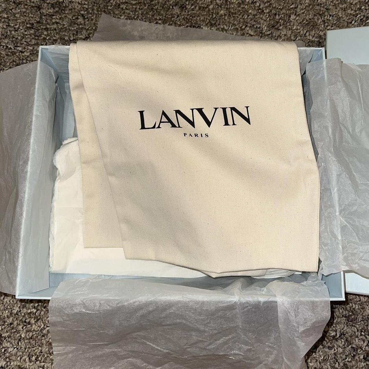BRAND NEW WITH TAGS NEED GONE LANVIN CURB SNEAKERS... - Depop