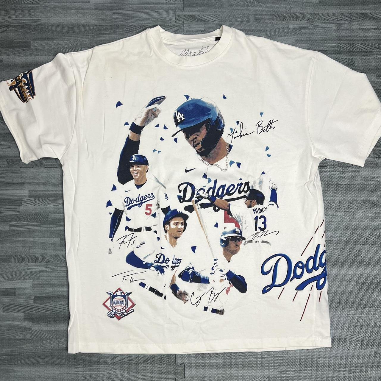 Dodgers T Shirt Graphic Brand NEW Worn Once Size... - Depop