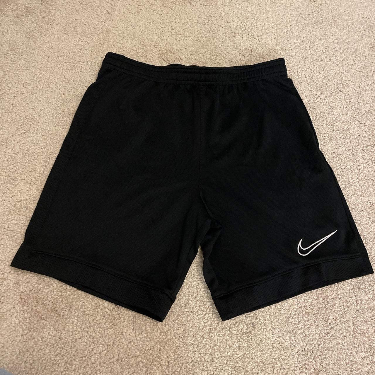 - Black Nike DRI-FIT Shorts - Kids Age 10-12 Years... - Depop