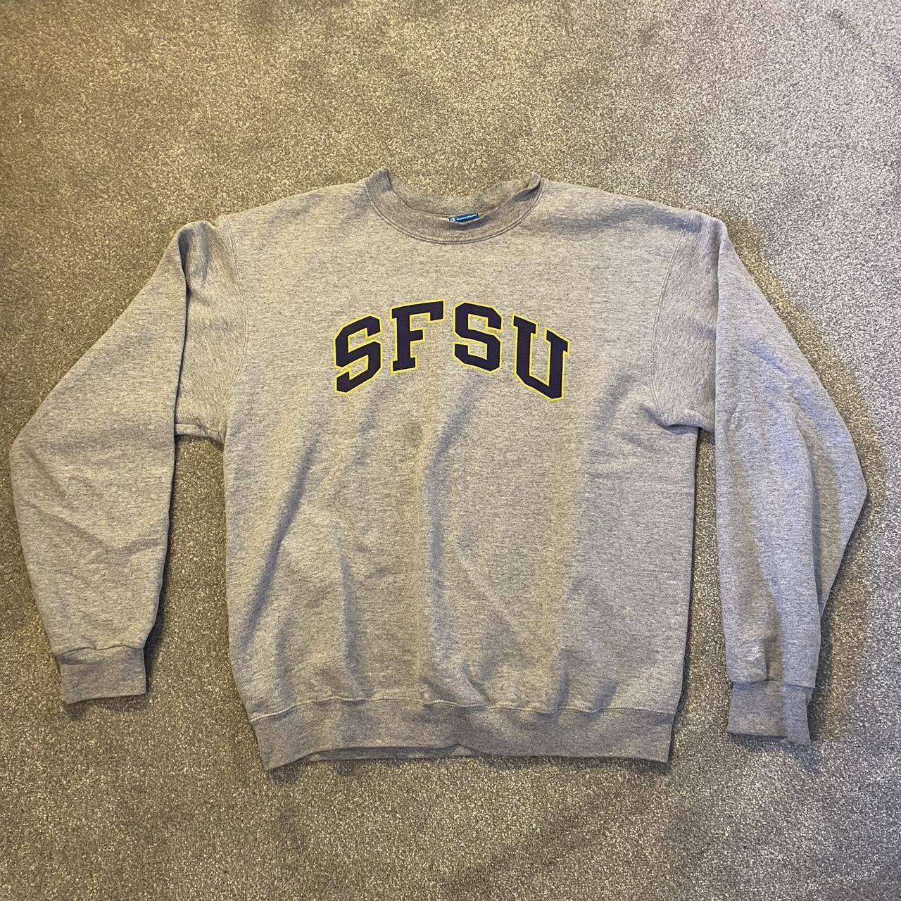Champion San Francisco State University Sweatshirt - Depop