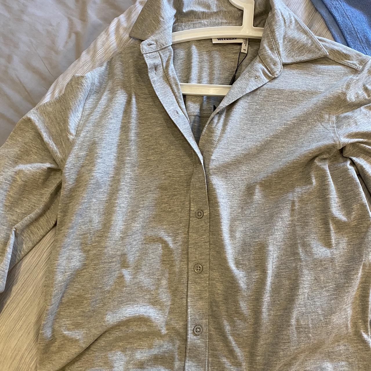 Weekday fleece shirt / UK S / Brand New #weekday... - Depop