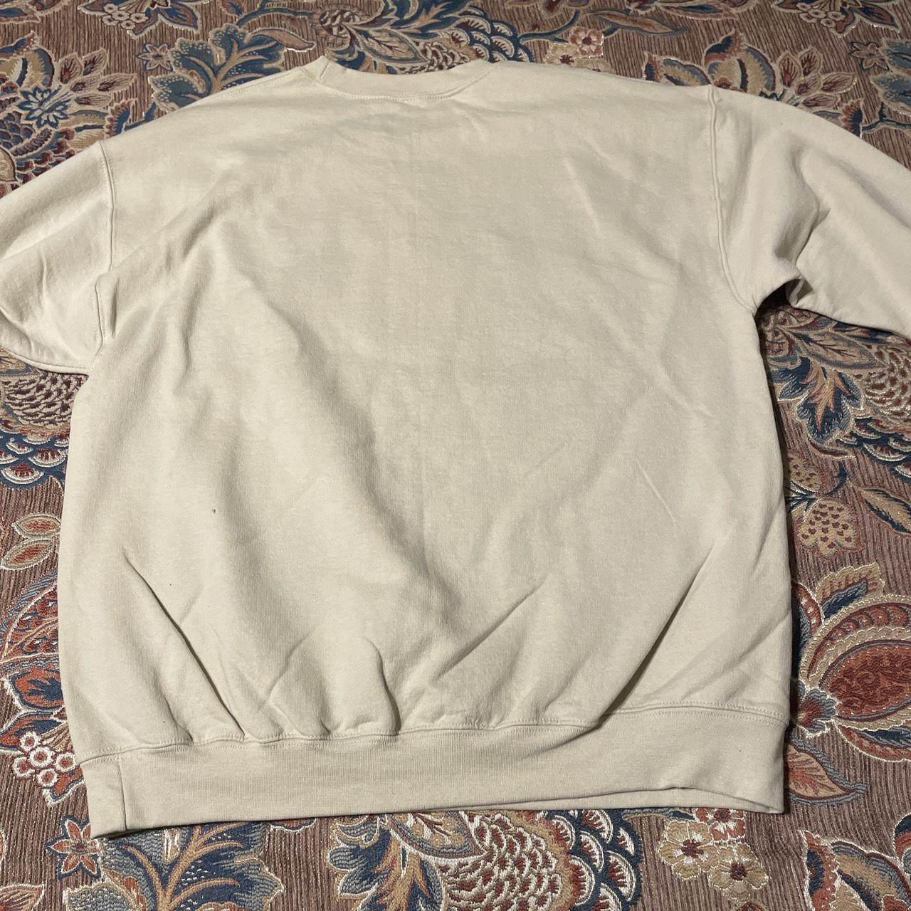 Beige Ford Crewneck Sweater in great condition - Depop