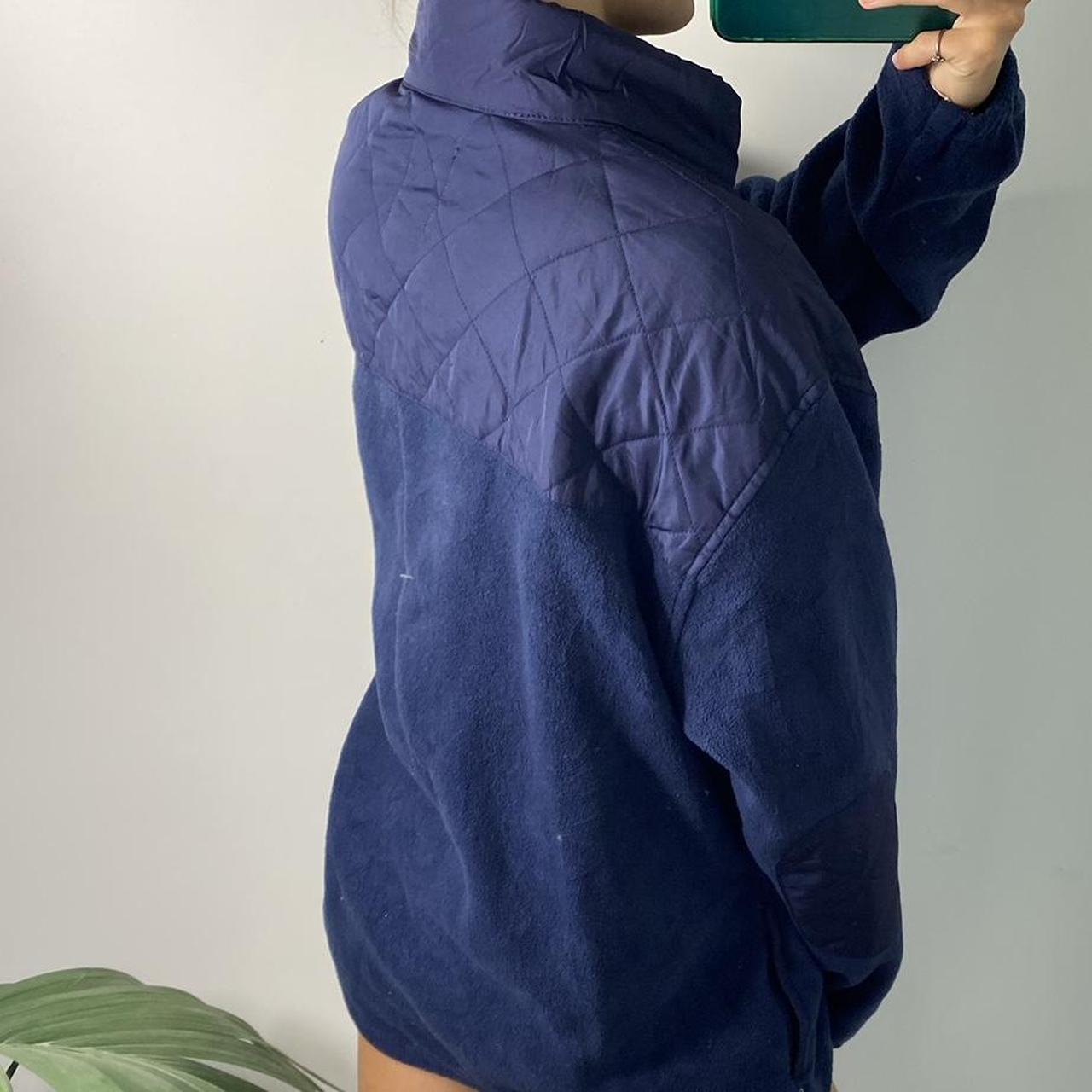 Chaps Ralph Lauren zip up fleece / jacket in blue... - Depop