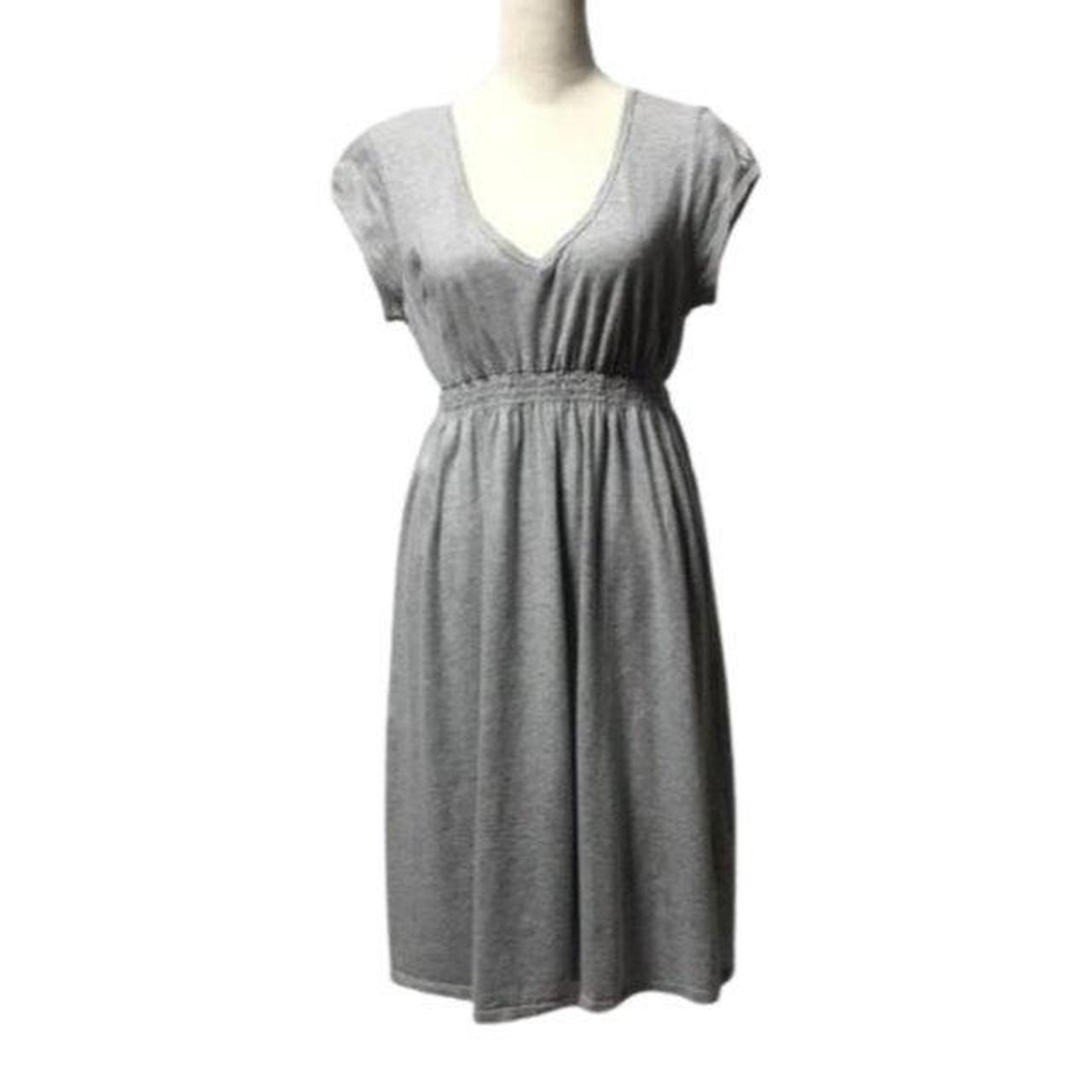 Bass Women's Gray V-Neck Dress, Size | Depop Bass Women's Gray V-Neck Dress, Size | Depop