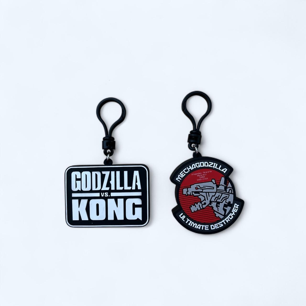 Godzilla vs. Kong Mechagodzilla keychain set - black... | Depop