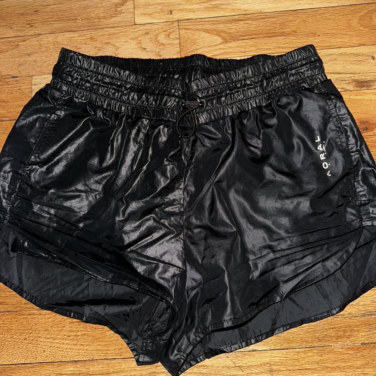 koral running shorts🤍 has built in spandex shorts... - Depop