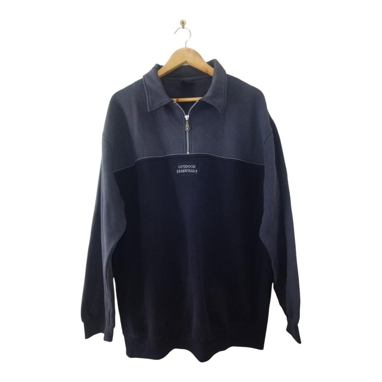Outdoor essentials quarter zip jumper - Depop