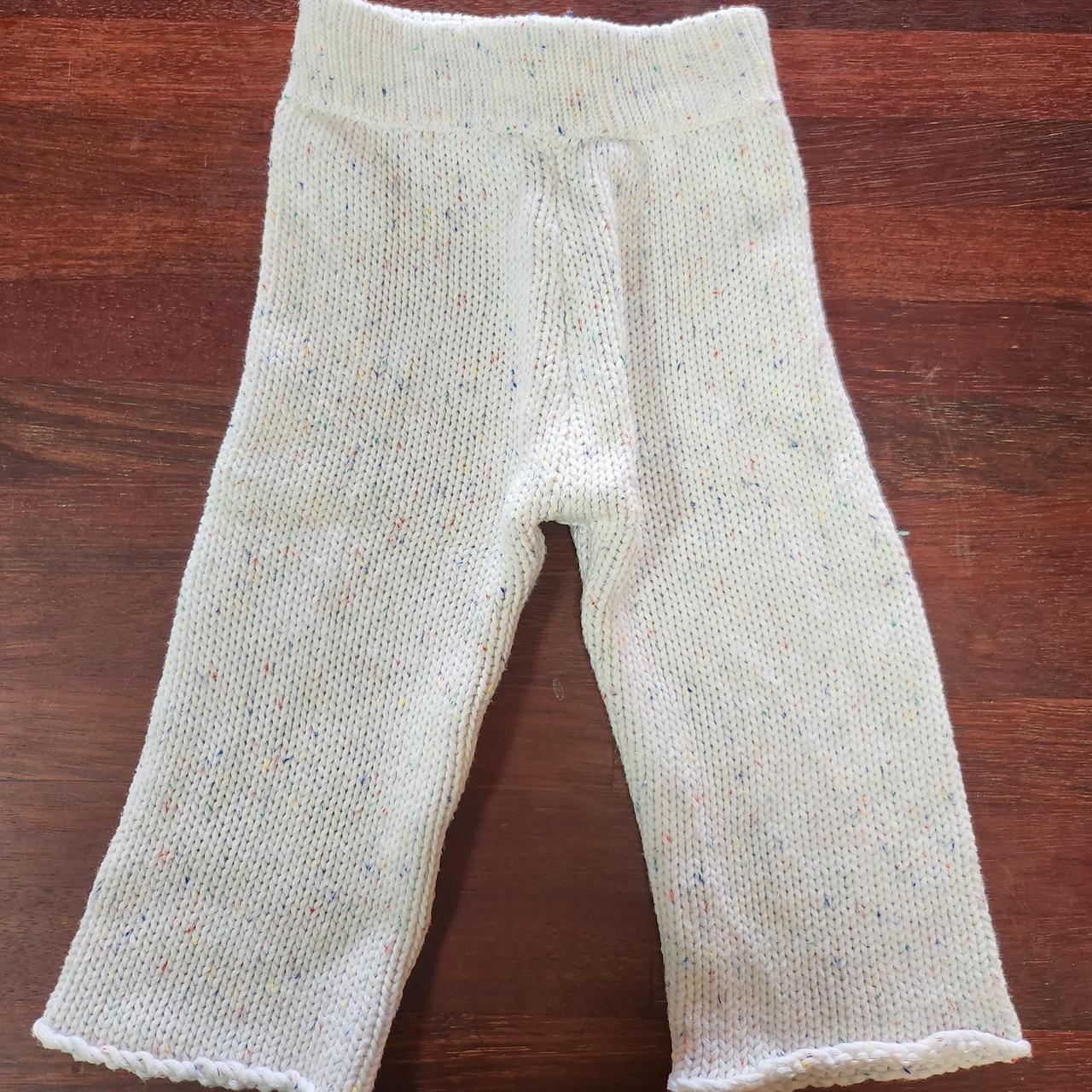 Tiny Trove knit pants Size M Worn once - Depop