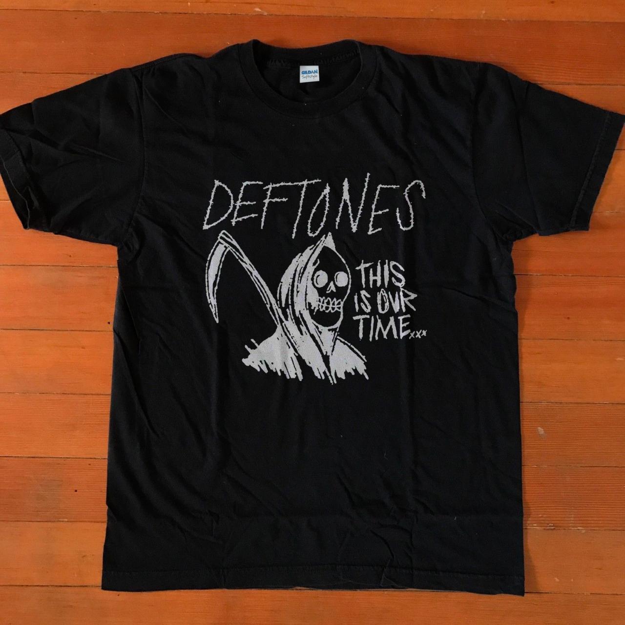 Deftones Reaper Black T-Shirt Shipment... - Depop