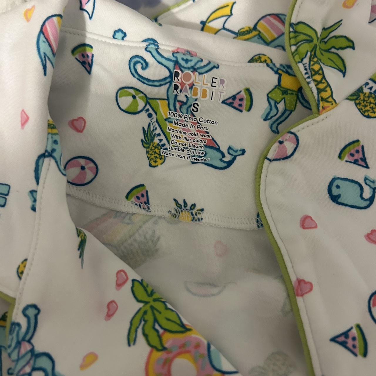Roller rabbit pool party pajamas... | Depop