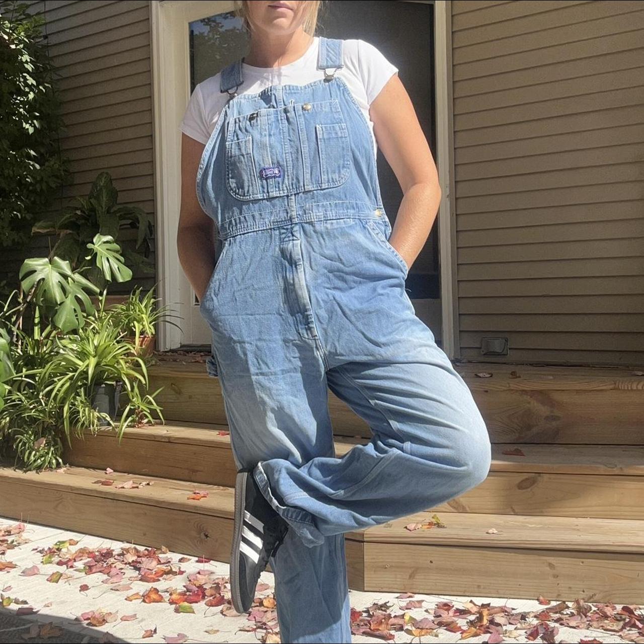 Big Smith denim bib overalls 💙 -perfect statement... - Depop