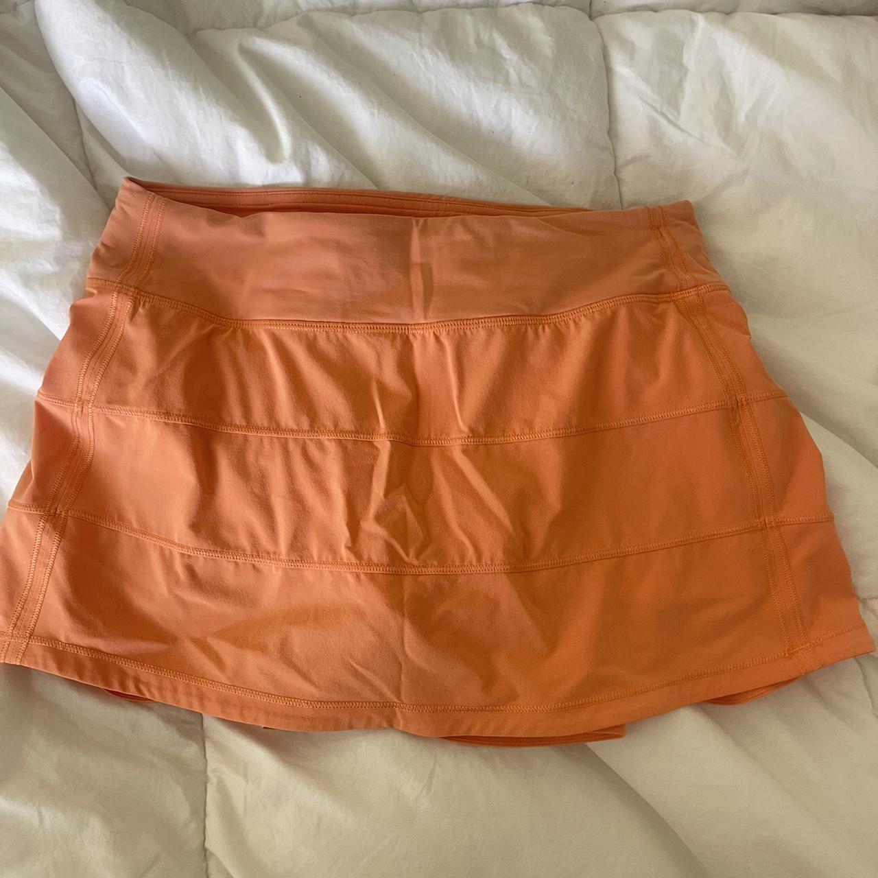 lululemon orange pastel color sold out online, worn... - Depop