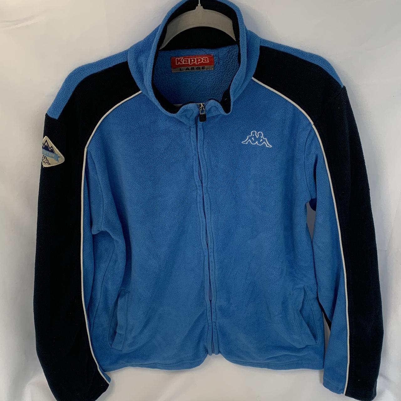 Electric Blue Kappa Fleece 9/10 Condition... - Depop