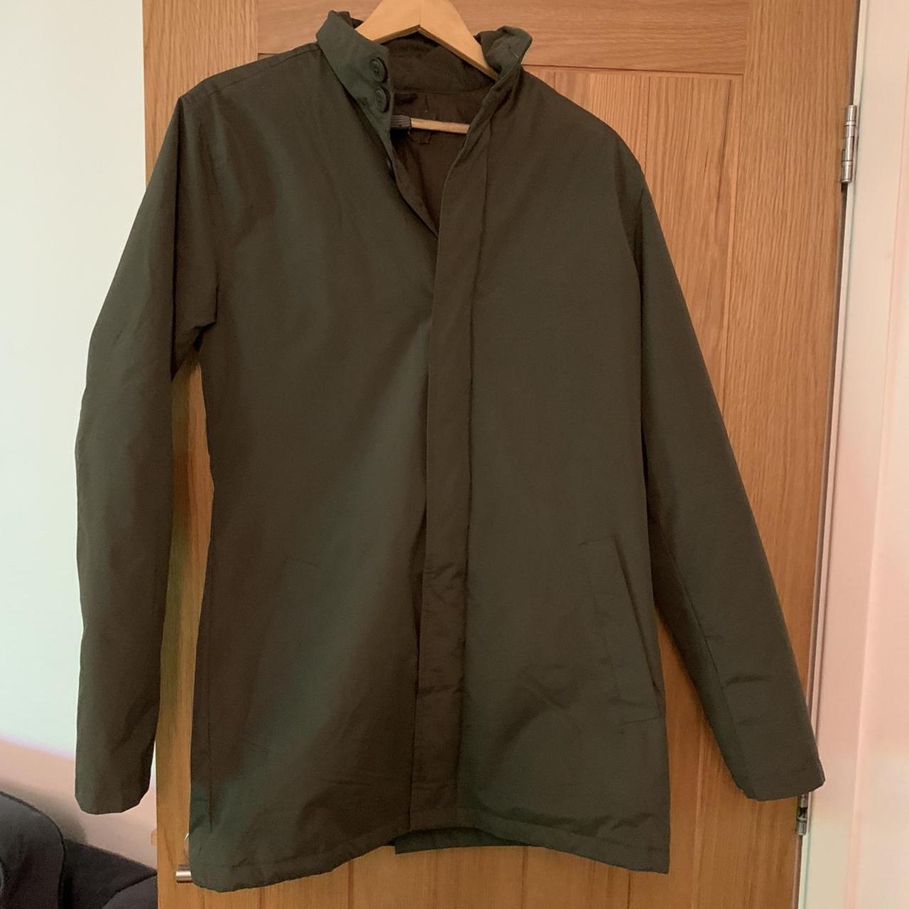 French Connection Rain Coat Size Medium Hardly... - Depop