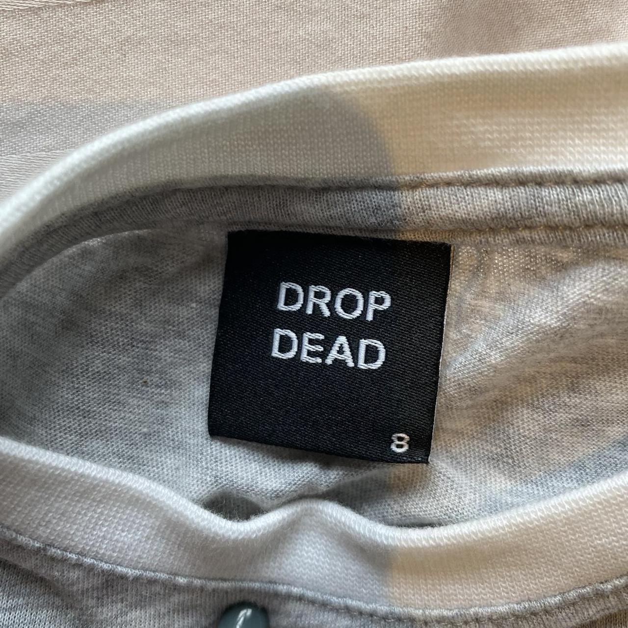 Drop Dead cropped long sleeve tee Really soft... - Depop