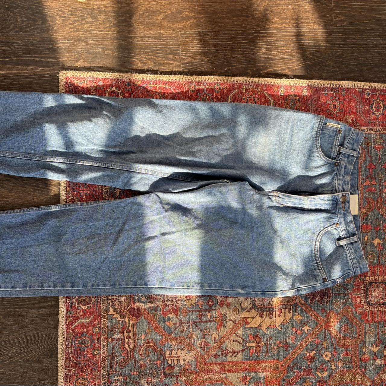 Size 6 vintage pendleton straight leg denim jeans.... - Depop