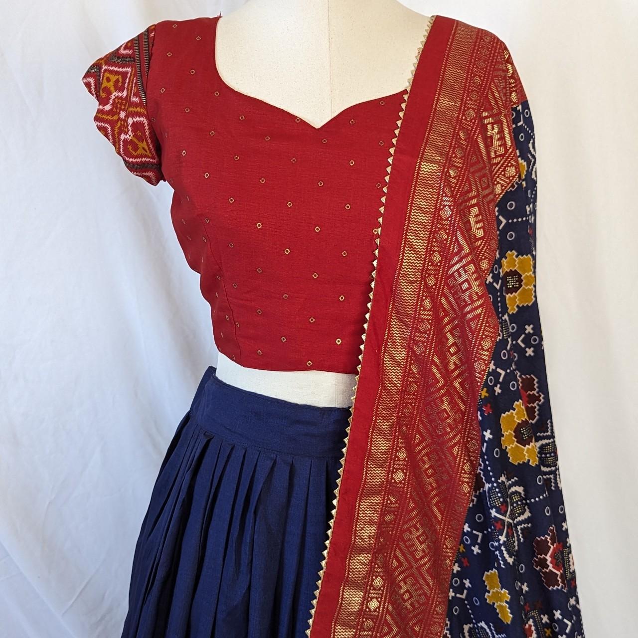 Beautiful patola design readymade Chaniya choli for... - Depop