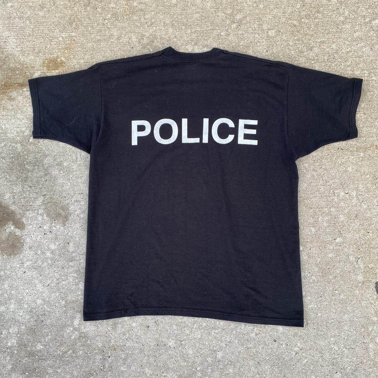 Vintage 90s “Police” tee on a 90s Fruit of the Loom... - Depop
