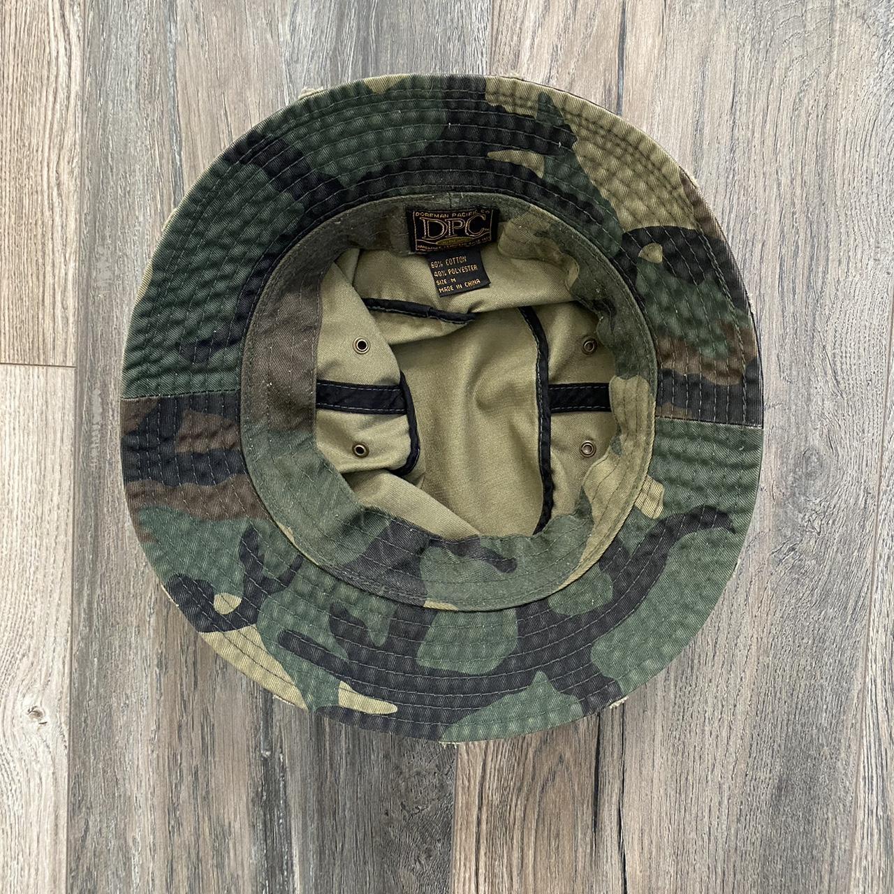 Vintage military camouflage bucket hat Nice... - Depop
