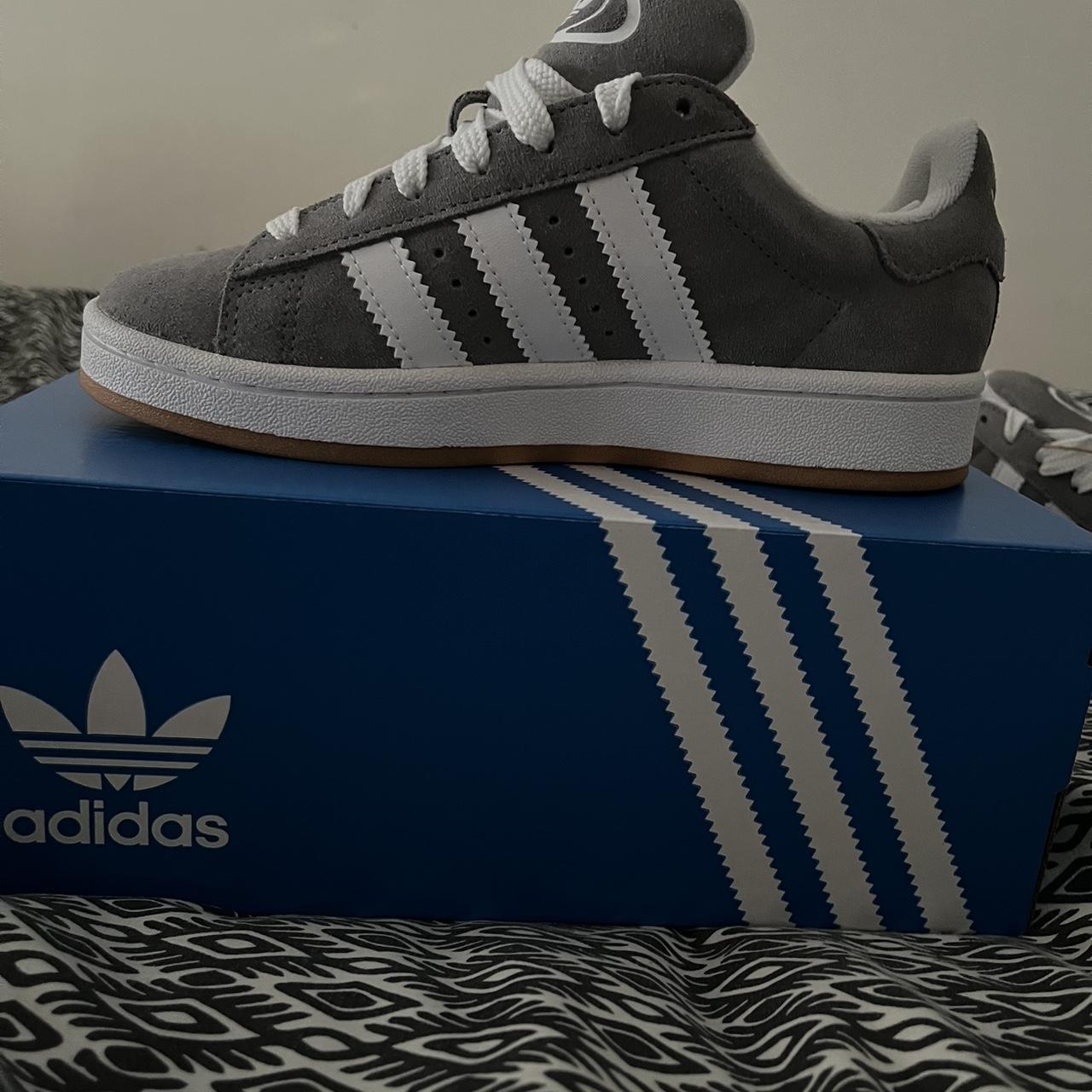Adidas campus 00 grey Uk size 4 Brand new in box - Depop