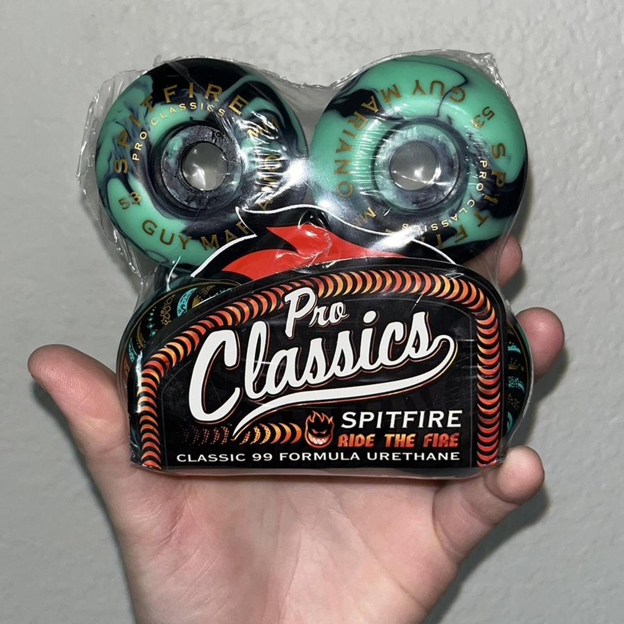 spitfire wheels 53mm 99 duro packaging opened... - Depop