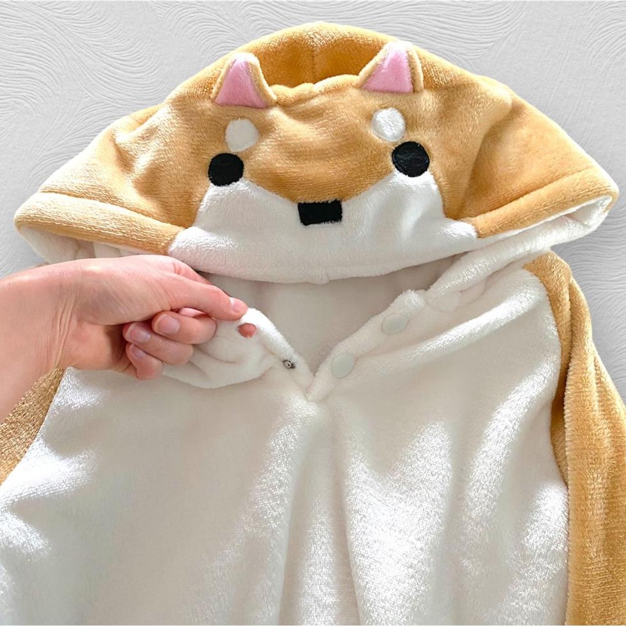 Adorable Shiba Inu Hoodie Super soft, fluffy and... - Depop
