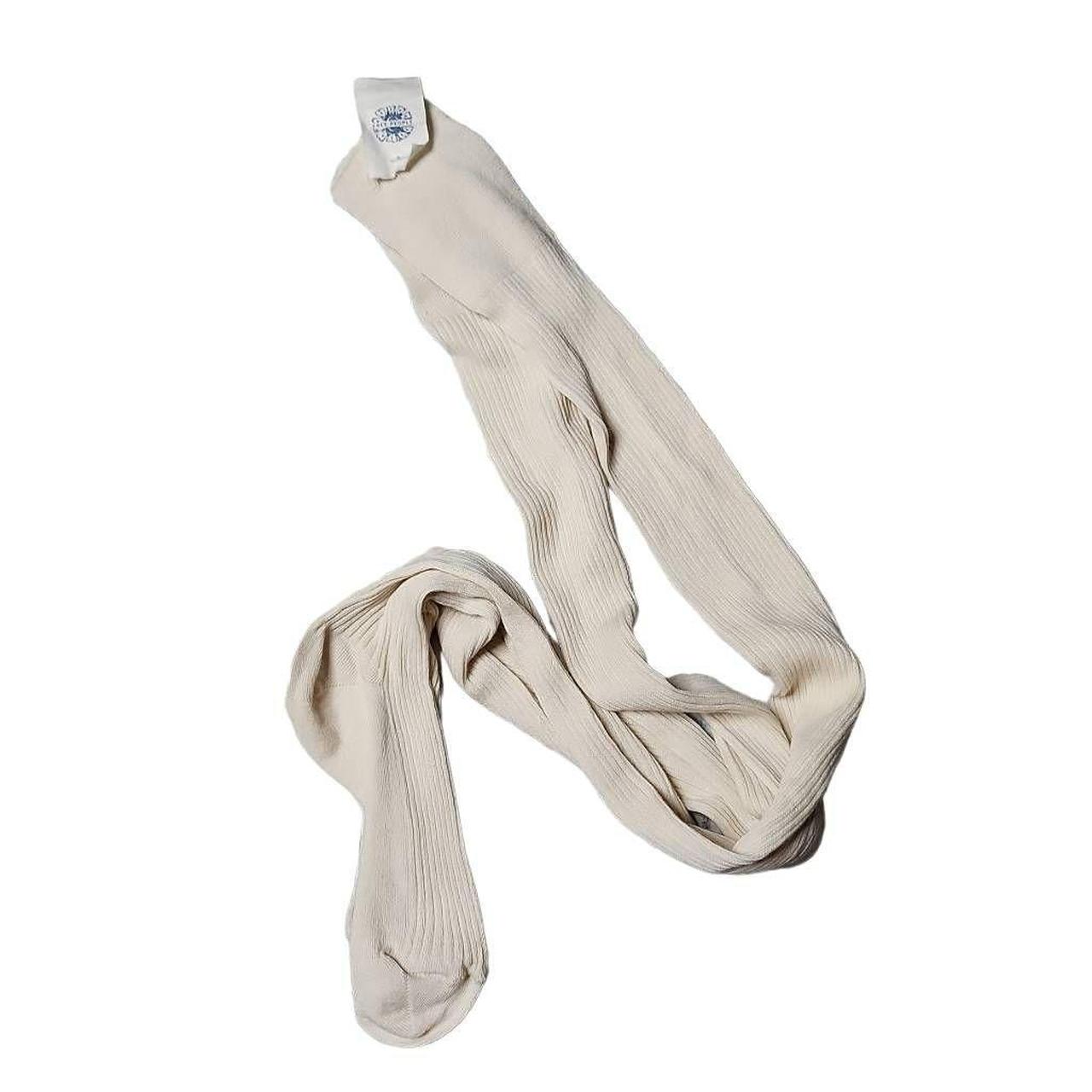 Free People Women's Cream Socks | Depop