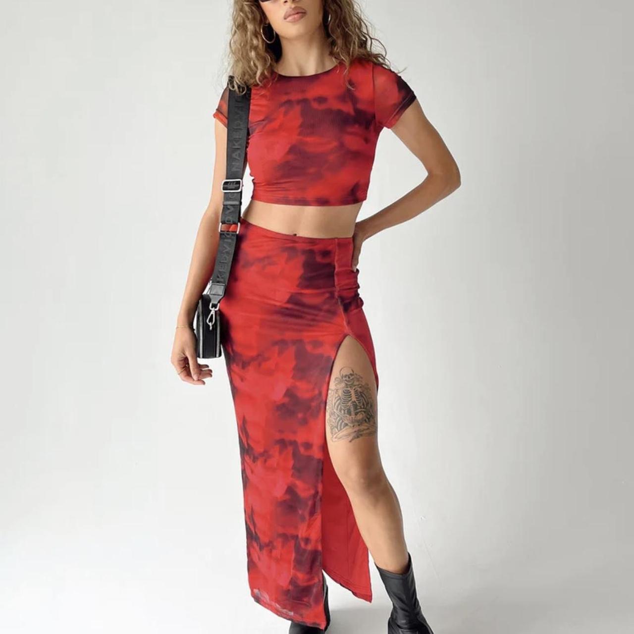 Rosie Mesh Set -Super comfy -Worn once -bought... - Depop