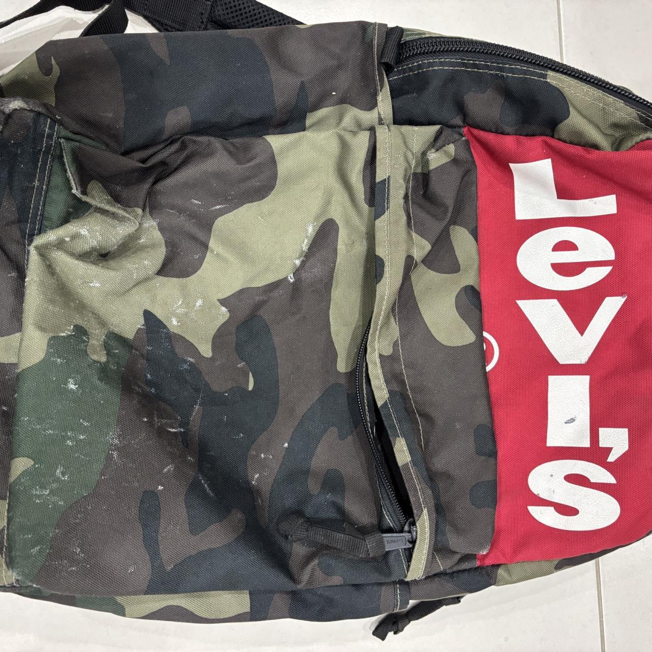Levis backpack camp with laptop sleeve and front... | Depop