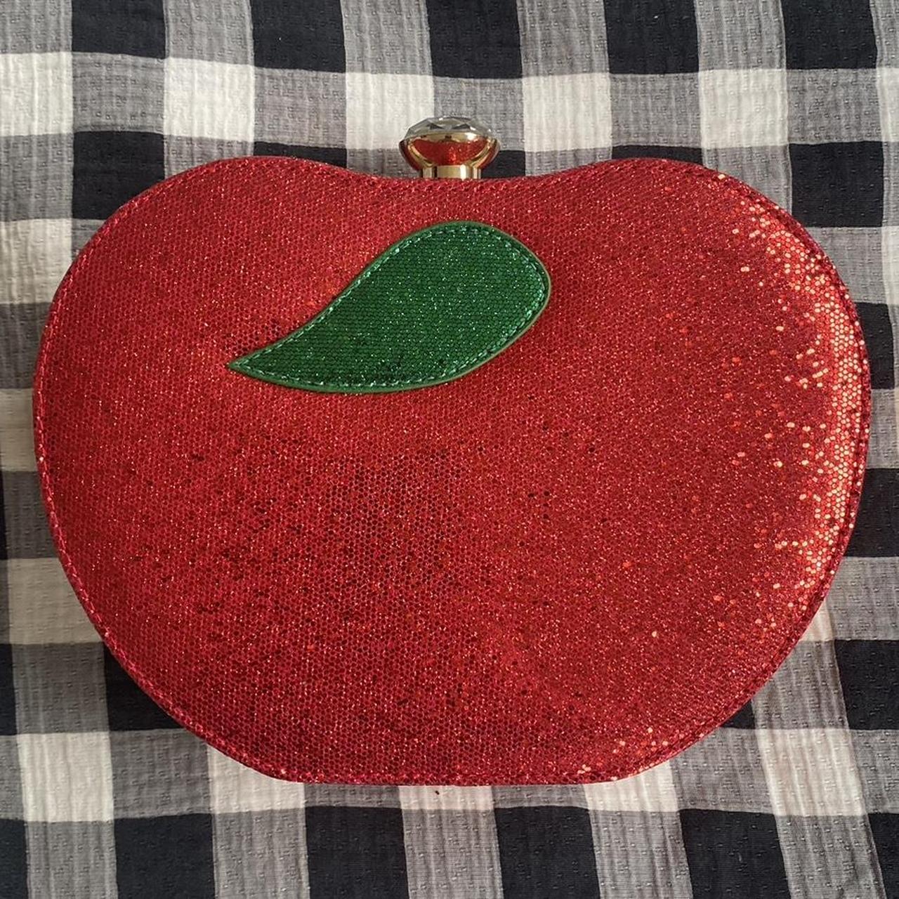 🍎 Sparkly Apple Clutch 🍎 🍎 postage $15 due to... | Depop